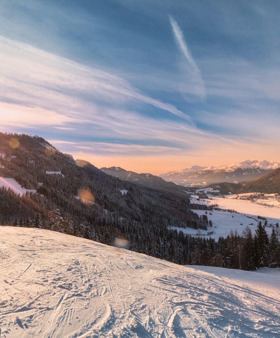Skigebiet Weissensee